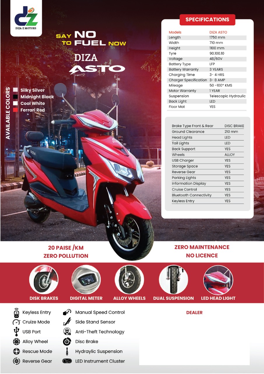Electric Vehicles – DIZA E MOTORS – Diza Group